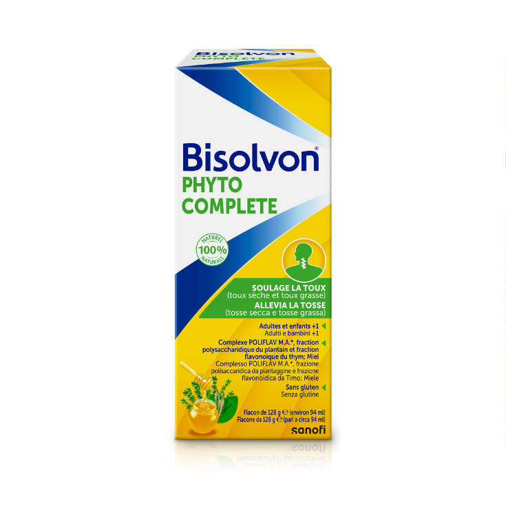 Bisolvon® Phyto Complete: 100% naturel en cas de toux! (dispositif médical)